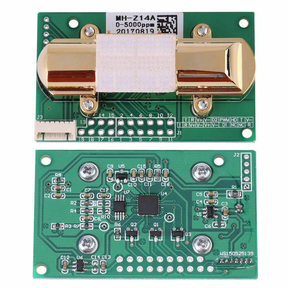 MH-Z14A NDIR Infrared Gas Module 5000PPM CO2 Carbon Dioxide Serial Port Sensor
